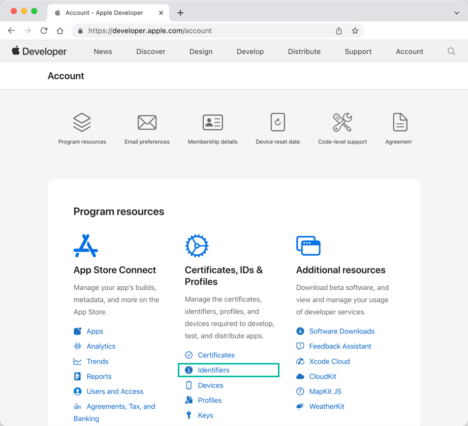 Push Notification(プッシュ通知)の App Id を生成する方法 Ios アプリ Push Notification(プッシュ通知)を実装する方法 Swift